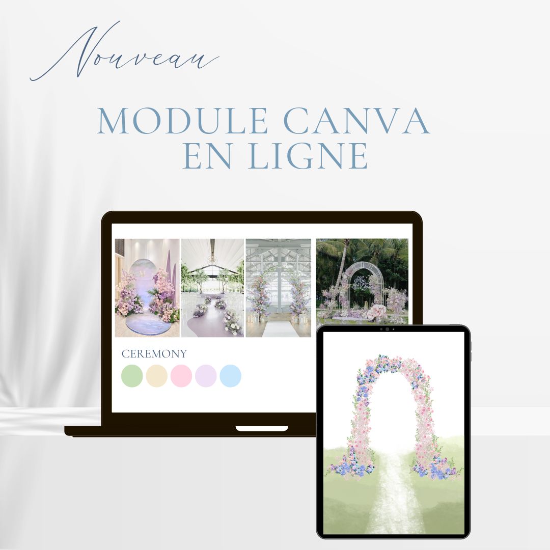 Module Canva en ligne : Planche d'inspiration & Croquis